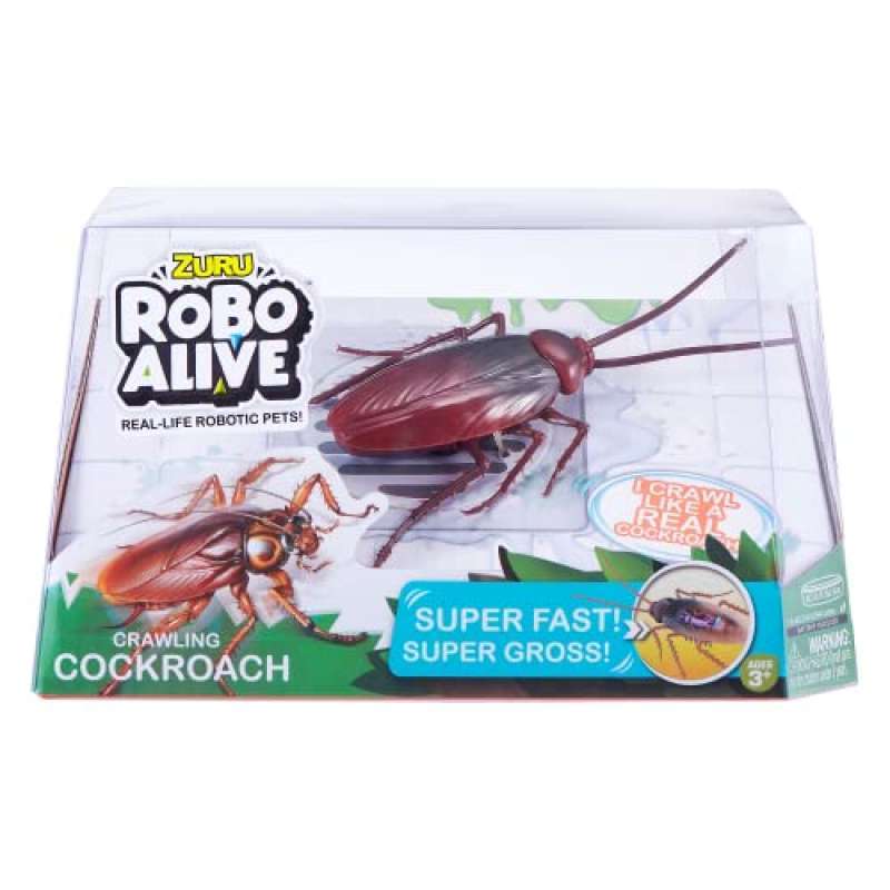 Jual Robo Alive Scuttling Cockroach Battery-Powered Robotic Toy (2 Pack ...