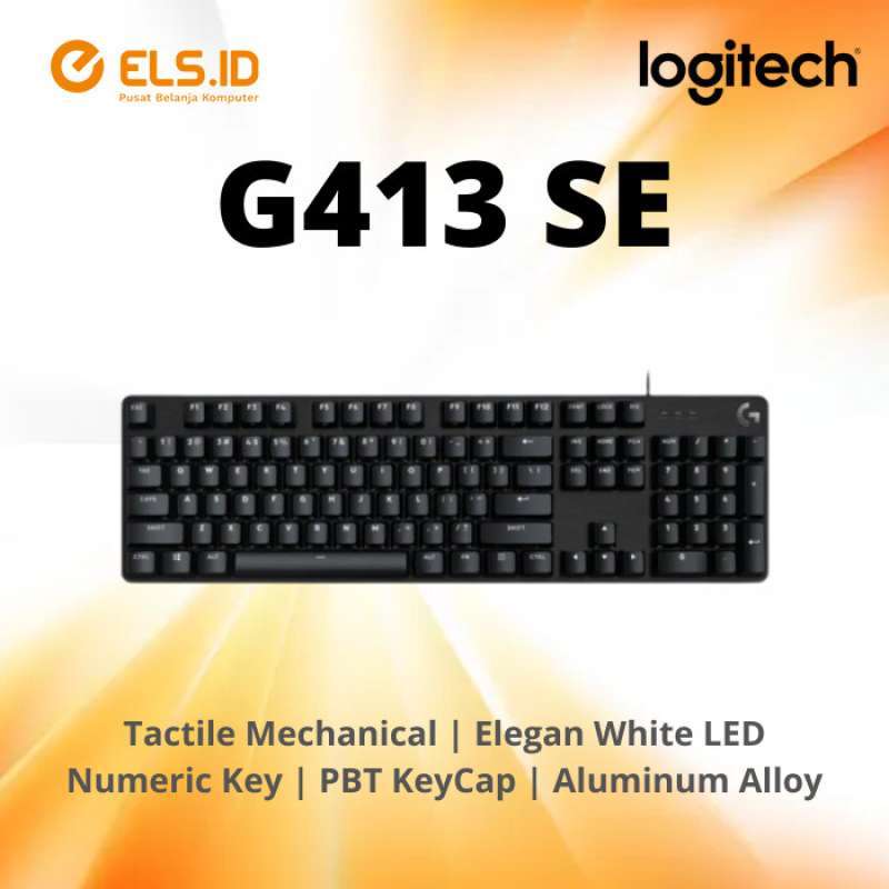Jual Logitech G413 SE Keyboard Tactile Mechanical di Seller ELS ...