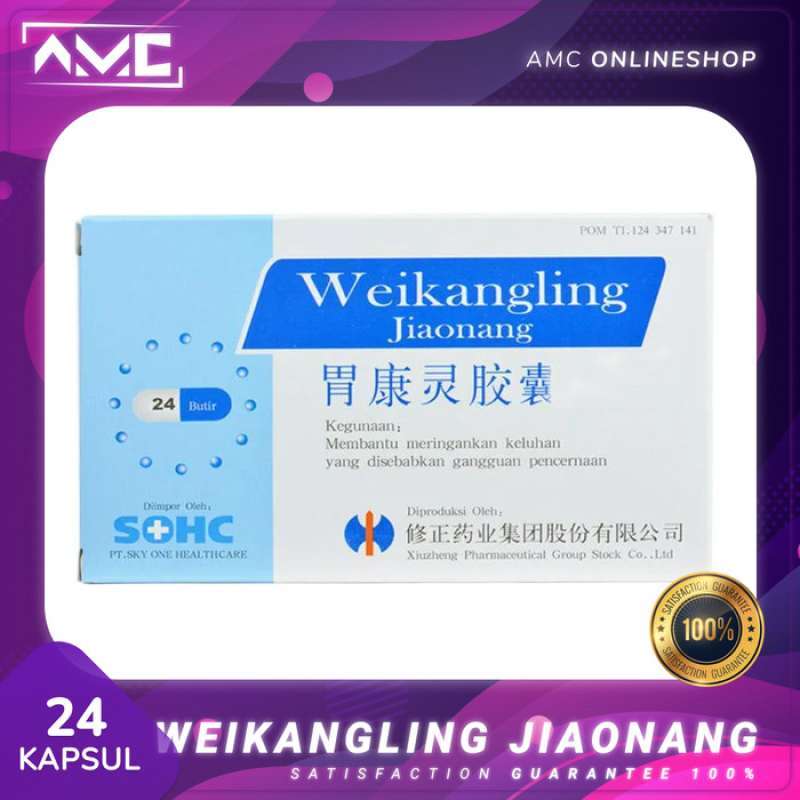 Promo Weikangling Jiaonang - Wei Kang Ling : Maag Pencernaan Diskon 17% ...