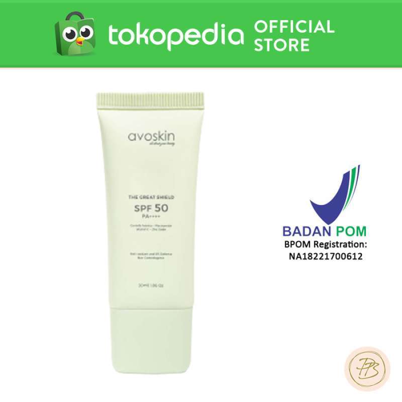Jual Avoskin The Great Shield Spf 50 Pa++++ - 30Ml di Seller Kagura ...