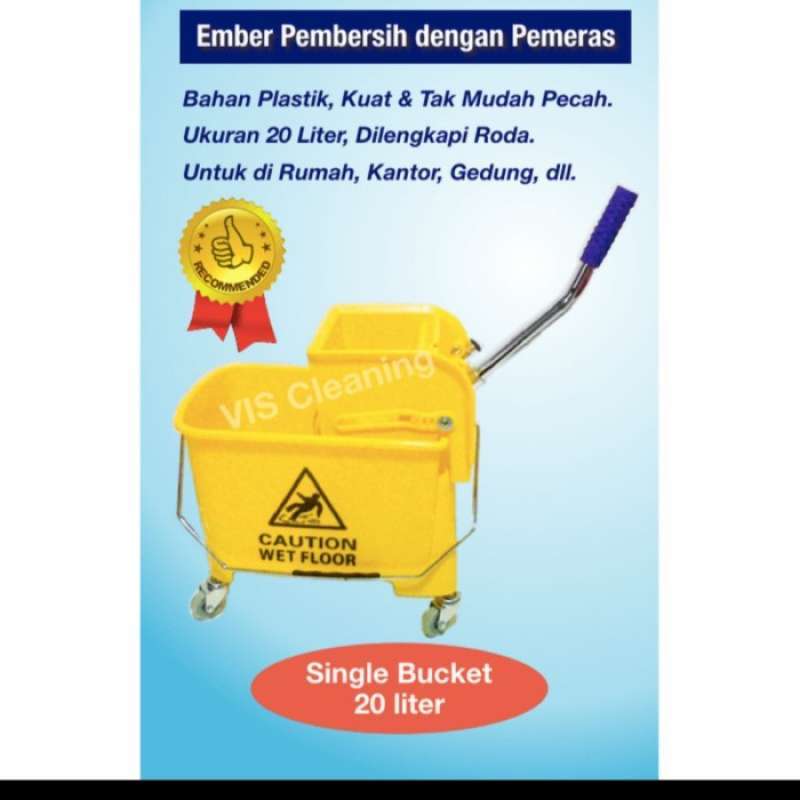 Promo Pel Ember Kantor Pabrik Single Bucket Pemeras | Pel Roda Troli ...