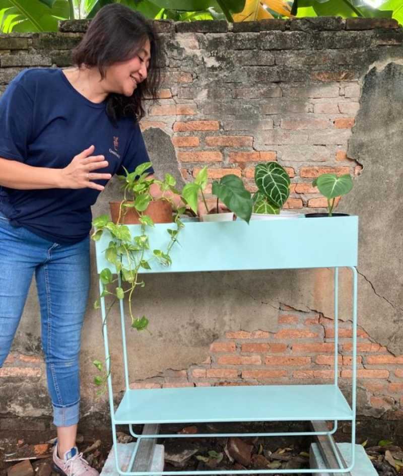 Promo RAK TANAMAN BESI 2 TINGKAT COMPACTA MUAT BANYAK ,HARUS PUNYA ...