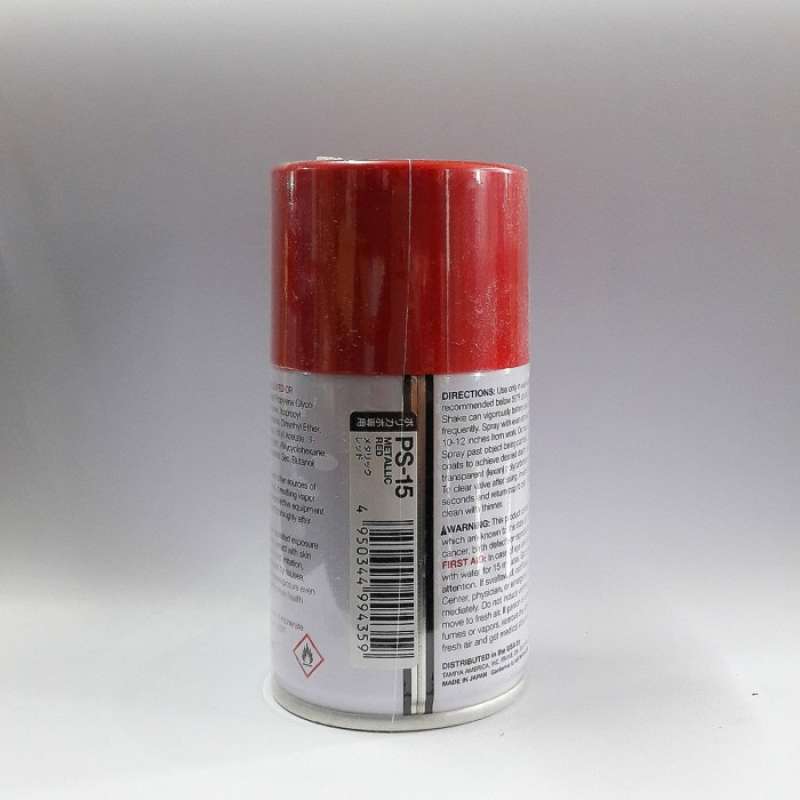 Jual Tamiya Ps-15 Mettalic Red Polycarbonat Spray Paint - Multicolor di ...