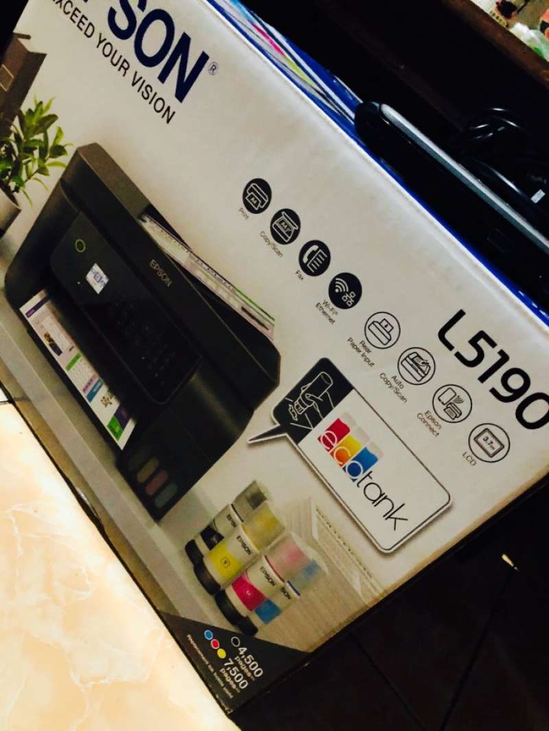 Promo epson L5190 all in one printer GARANSI RESMI 2thn Diskon 29% di ...