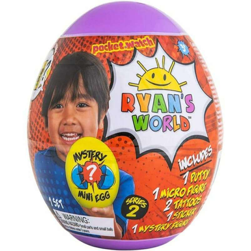 Jual Ryan's World Mini Mystery Egg Series 2 di Seller cookieegoodiee ...