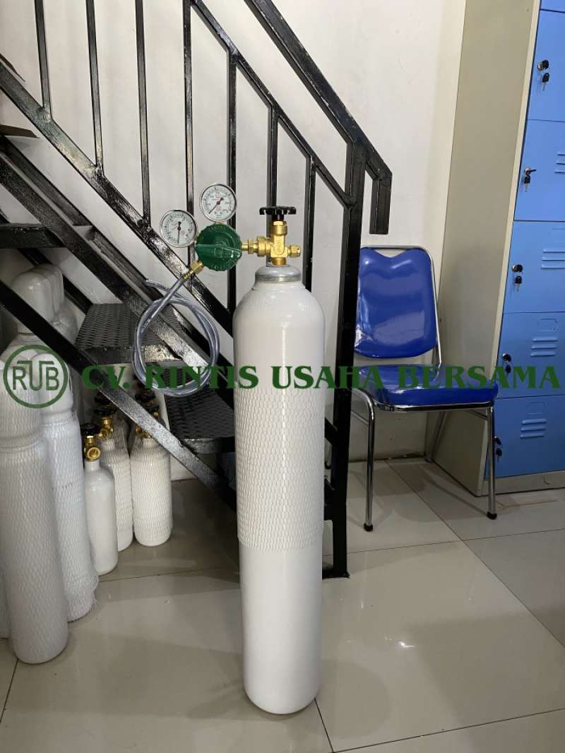Promo Tabung Oksigen 2M3 + Regulator Untuk Packing Ikan + Selang Diskon 23% di Seller Luxa ...