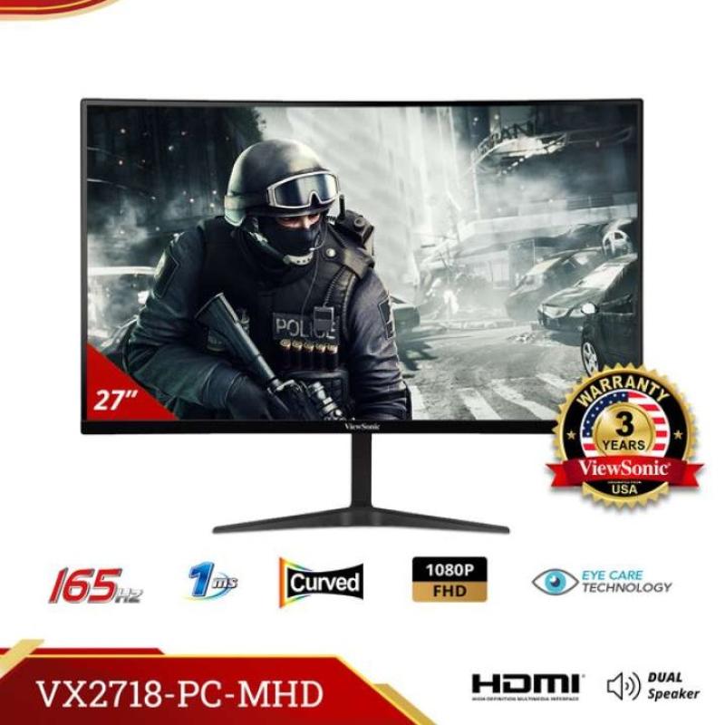 Jual ViewSonic VX2718-PC-MHD Monitor Gaming 27|165Hz|1ms|Curved|Free ...