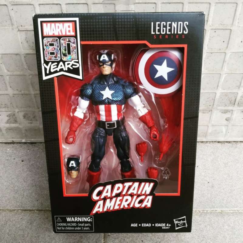 Promo Hasbro Marvel Legends 80Th Captain America Classic 80 Years Alex ...