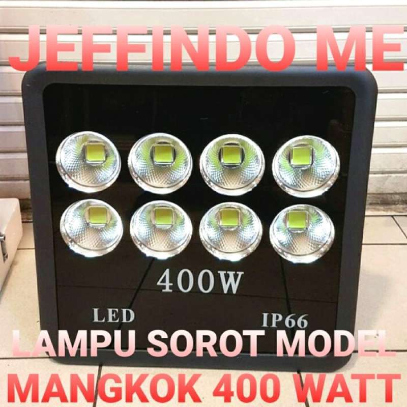 Promo Lampu sorot taman 400w / 400 w / 400 watt Led floodlight model mangkok Diskon 23% di ...