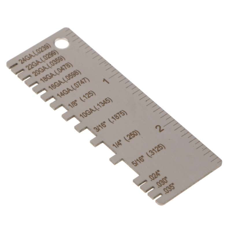 Jual Wire Sheet Thickness Gauge Thickness Size Inspection Tool Welding ...