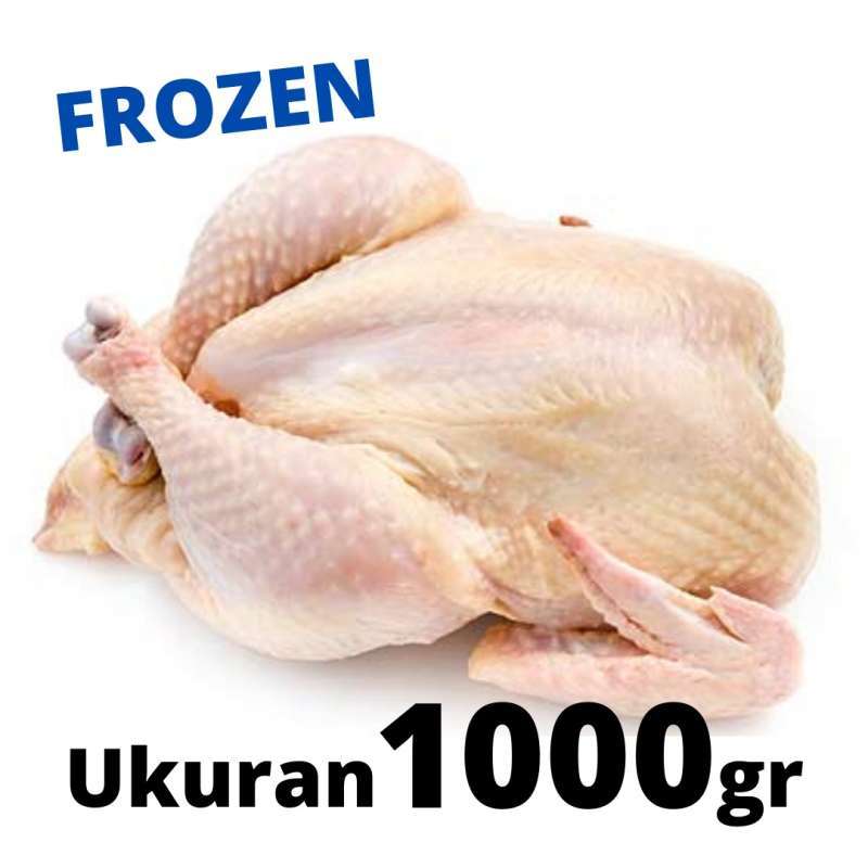 Promo Ayam Broiler Karkas Frozen 1kg [1000 Gr] Diskon 8% Di Seller ...