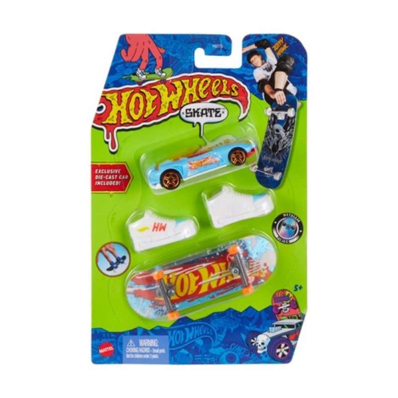Promo Hot Wheels Skate Tony Hawk Car And Fingerboard Set Gazella Gt ...