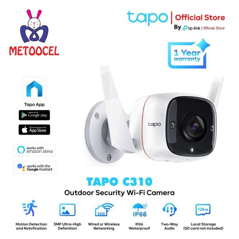 Jual Tp-link Tapo C310 3mp Outdoor Security Wi-fi Camera Cctv Ip Camera ...