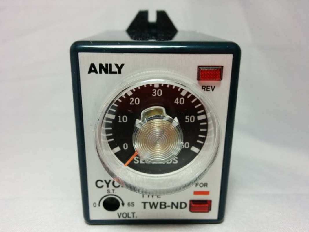 Promo Analog Timer Anly TWB-ND For-Rev Relay 220V, AC (Timer Mesin Cuci ...