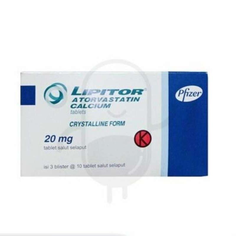 Jual Lipitor 20 Mg Box 30 Tablet Di Seller Apotek Najeeb Farma Official ...