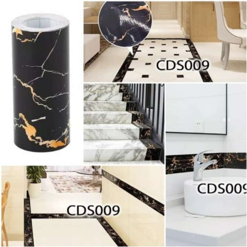 Jual STICKER LANTAI 10 CM X 10 MTR || WALL BORDER LANTAI di Seller ...
