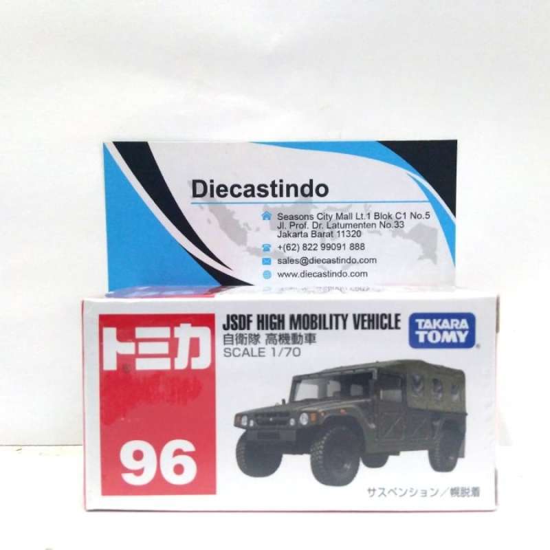 Jual Tomica No 96 Jsdf High Mobility Vehicle di Seller DENTA TOYS ...