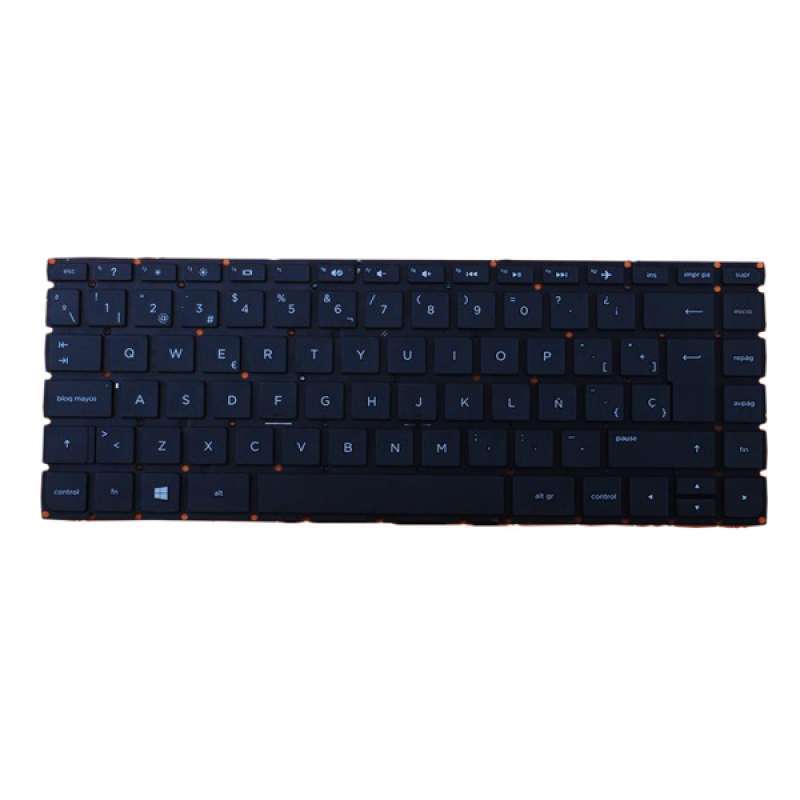 Jual New Spanish Layout Keyboard for HP Pavilion 14-AC 14-AF Series ...