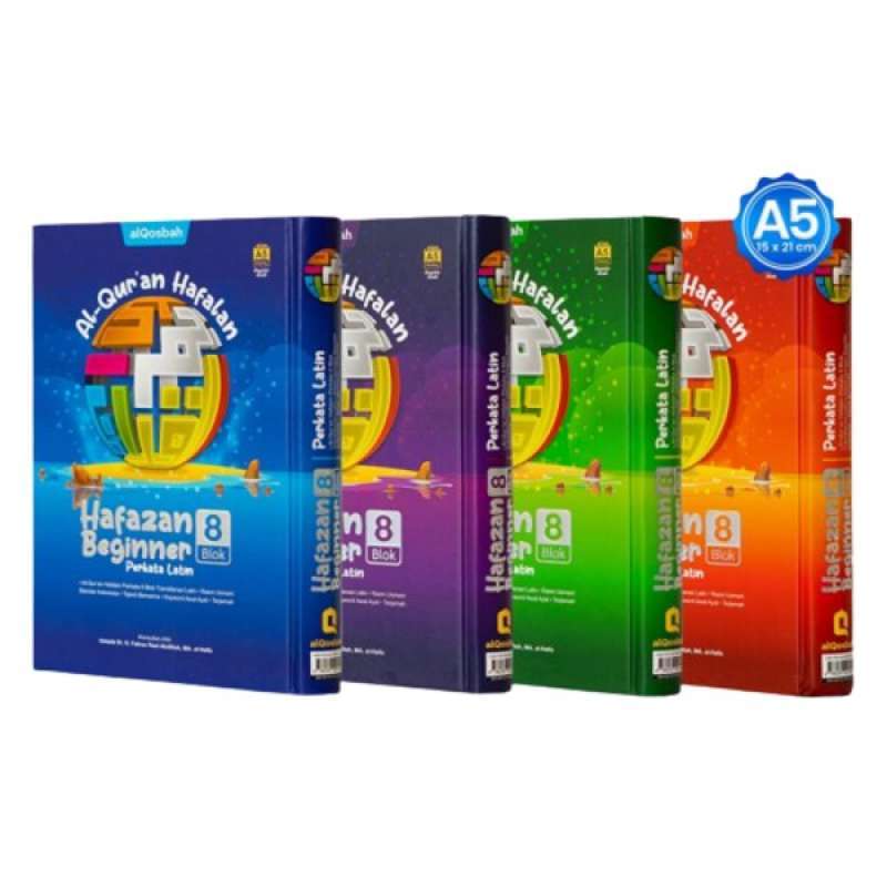 Jual Al Quran Hafazan 8 BEGINNER A5 Hafalan Sangat Mudah A5 AL QOSBAH ...