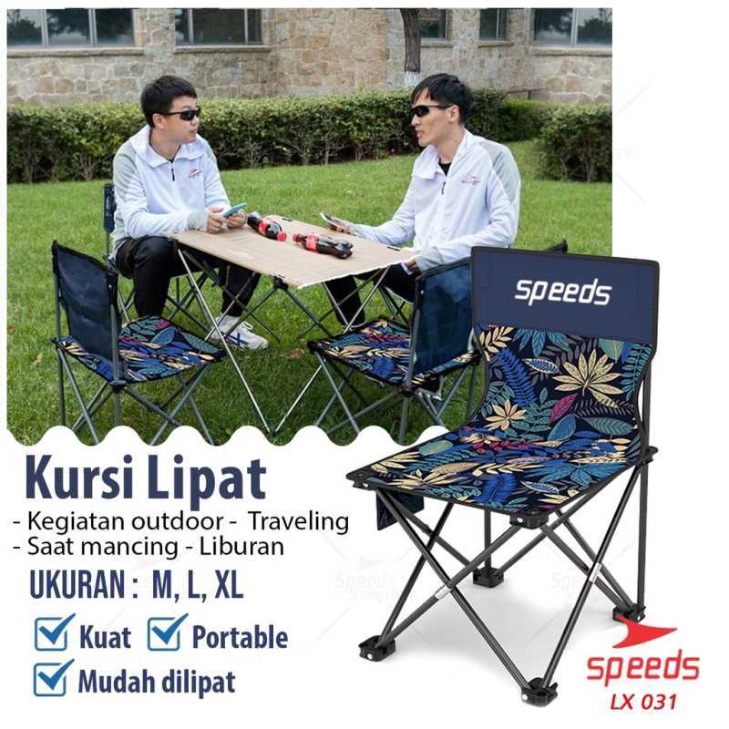 Promo SPEEDS Kursi Lipat Camping Kursi Lipat Outdoor Portable Kursi ...