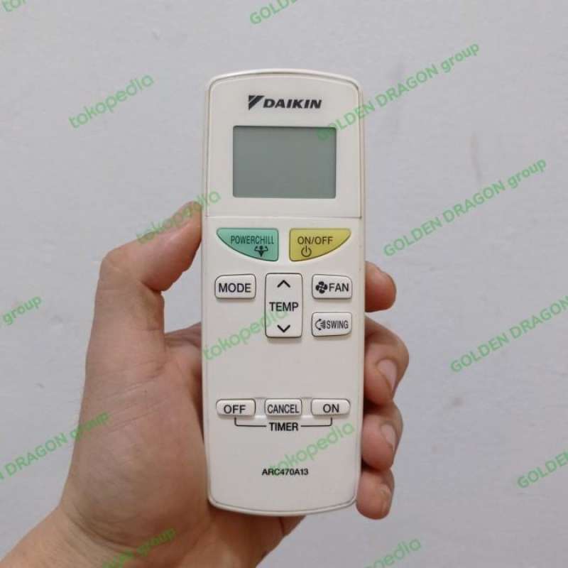 Jual Remot Ac Daikin Arc470 A13 Original Original, Murah & Diskon Juni ...