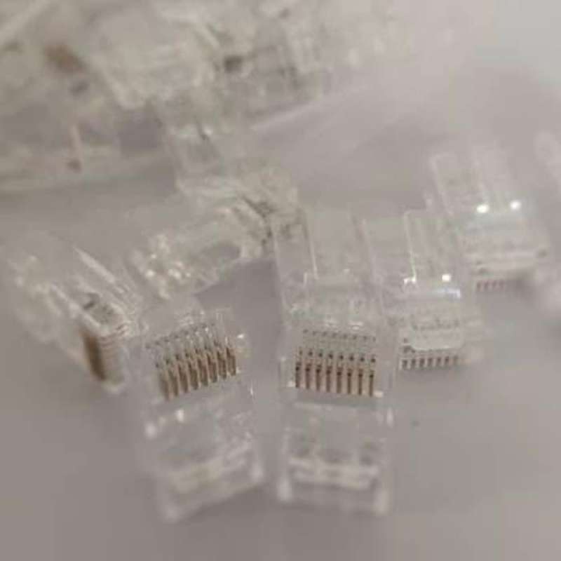 Jual Konektor Rj45 Vascolink Utp Cat6 Gold Ez Lite Anti Gagal Cat6 ...