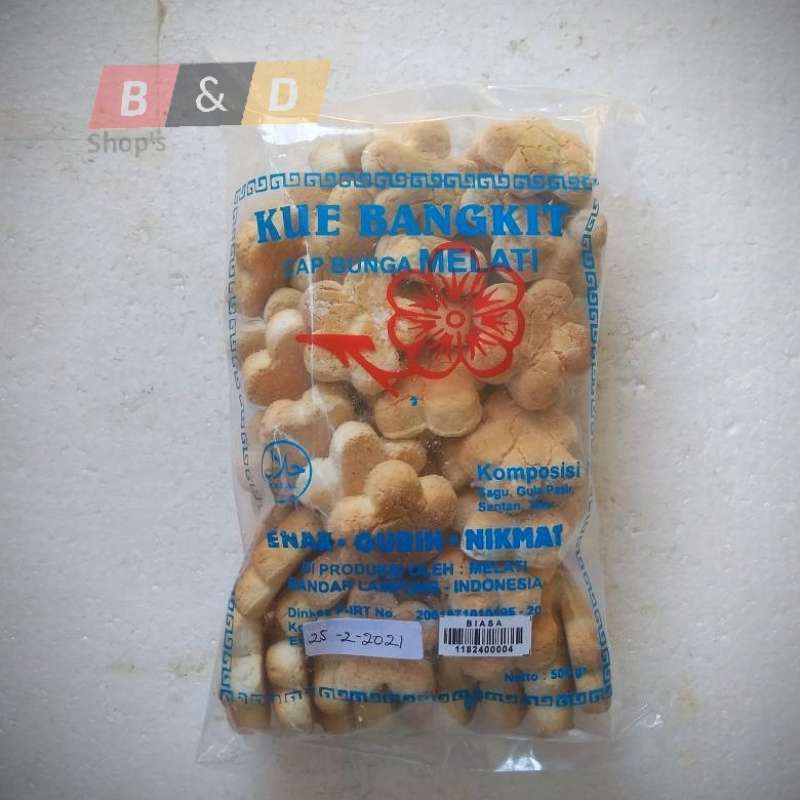 Promo MELATI. Kue Bangkit Khas Lampung Rasa Durian Netto 500 Gram ...