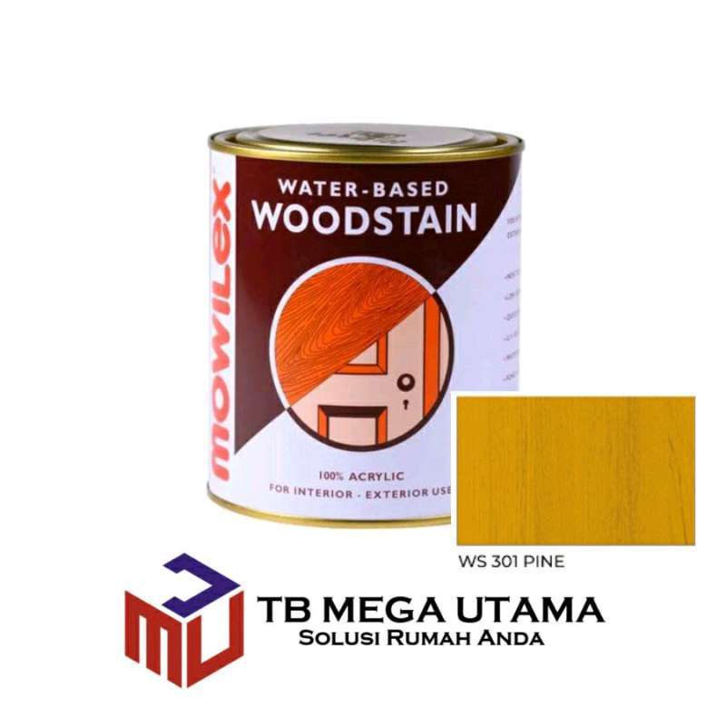 Jual Mowilex Woodstain WS-301 Pine 1 Kg | Cat Plitur Politur Kayu di ...