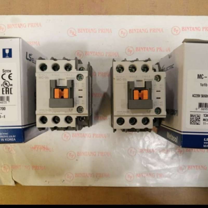 Promo Kontaktor / Contactor Metasol Mc-9B 3P 22Af 220V Ac Ls Electric ...