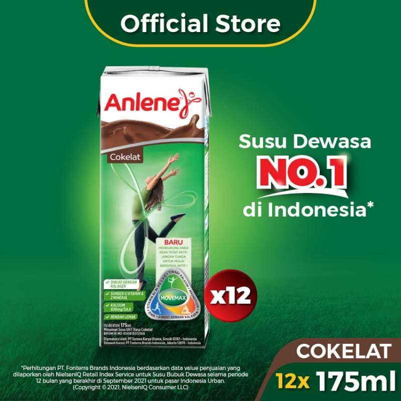 Jual Anlene UHT Cokelat 175ml (1/2 Carton = 12 Pcs) di Seller Fonterra - Rawa Terate, Kota ...