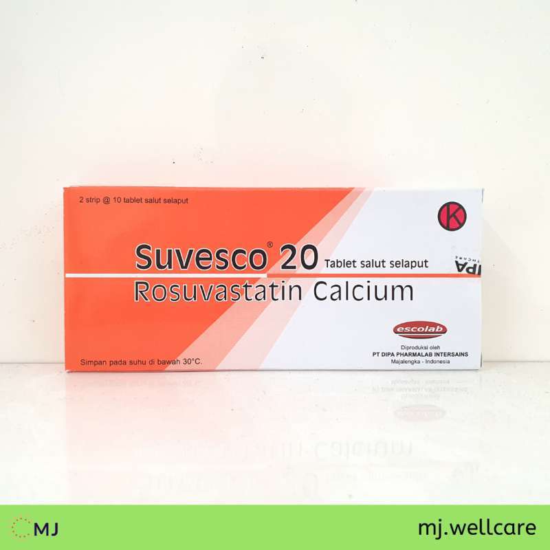 Jual Suvesco 20 Mg 20 Tablet Di Seller Obatsehatonline - Pal Meriam ...