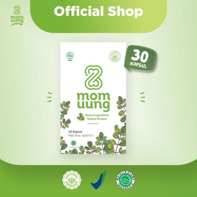 Promo Momuung Mom Uung Booster Asi Pelancar Asi Kelor Ikan Gabus 30 ...
