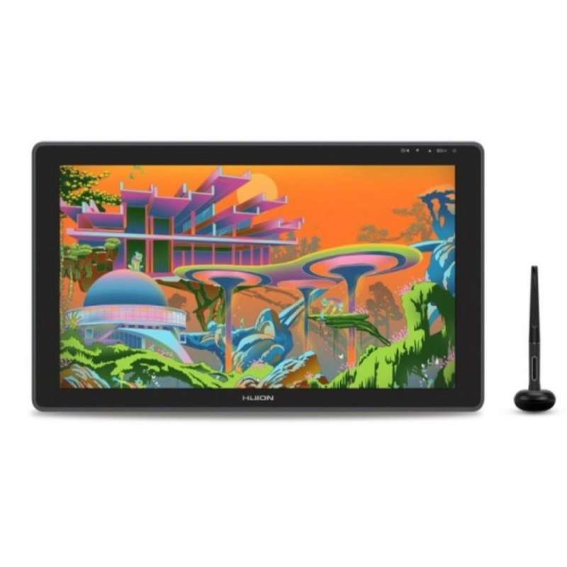 Jual Huion KAMVAS 22 plus HD Drawing Monitor Pen Display with 10 Press ...