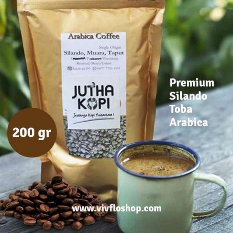 Jual Jutha Kopi Premium Silando Toba Arabica - 200 gr di Seller Vivflo ...