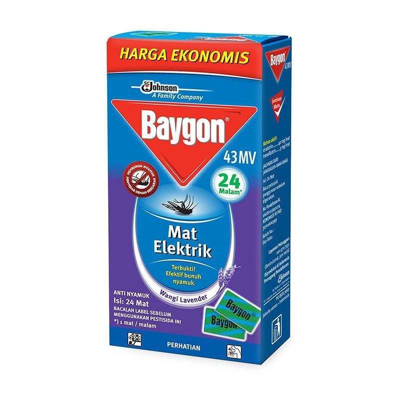 Jual Makassar - Baygon Mat Electric Lavender Refill Pembasmi Nyamuk dan ...