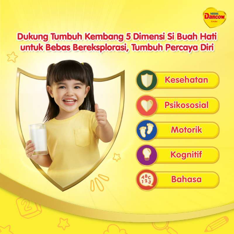 Promo susu formula Nestlé DANCOW 1+ Cokelat Susu Anak 1-3 Tahun Box ...