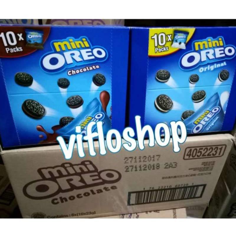 Promo Oreo Mini Original Biskuit [23 G/ Pack Isi 10 Pcs] Diskon 1% Di ...