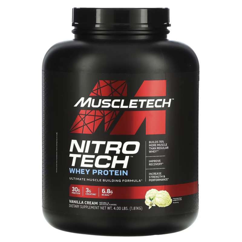 Jual MuscleTech Nitro Tech 4 Lbs / 4lb 4lbs iso isolate lb nitrotech ...
