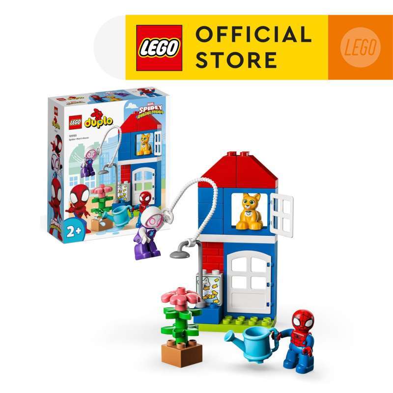 Promo Lego Duplo Marvel 10995 Spider-man’s House Building Toy Set (25 ...
