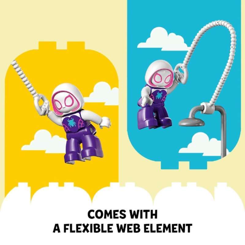 Promo Lego Duplo Marvel 10995 Spider-man’s House Building Toy Set (25 ...