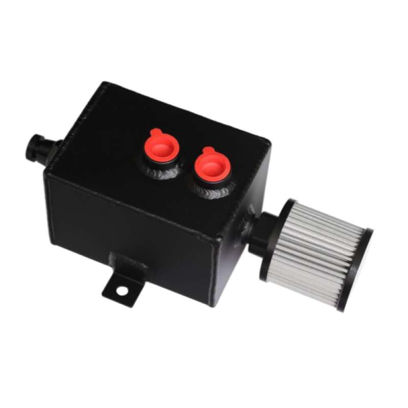 Jual Universal Baffled Custom Oil Catch Can Breather Tank With Filter ...