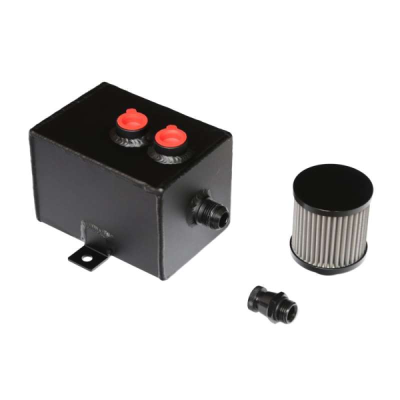 Jual Universal Baffled Custom Oil Catch Can Breather Tank With Filter ...