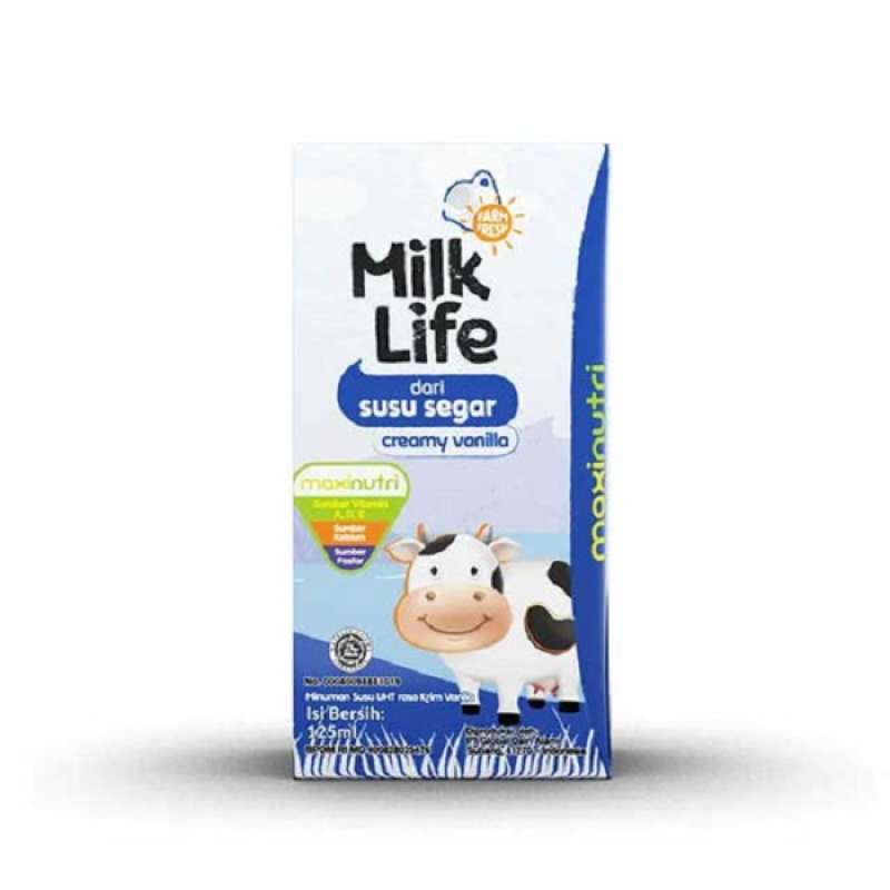 Promo Milk Life Uht Plain 125Ml Diskon 7% di Seller Suzuya Official ...
