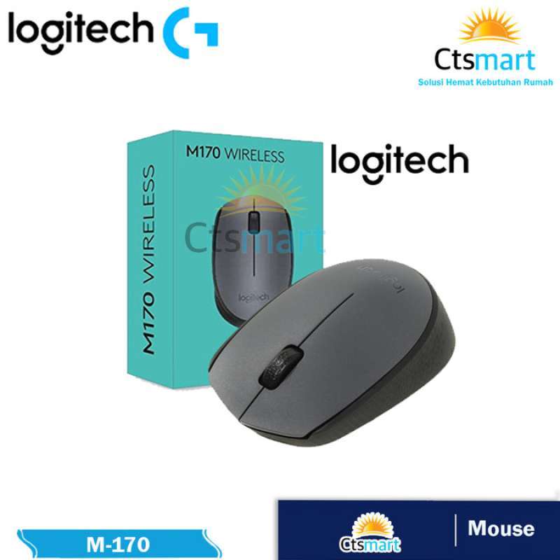Promo Logitech mouse M170 WIRELESS RESMI DAN BERGARANSI 100% Diskon 60% ...