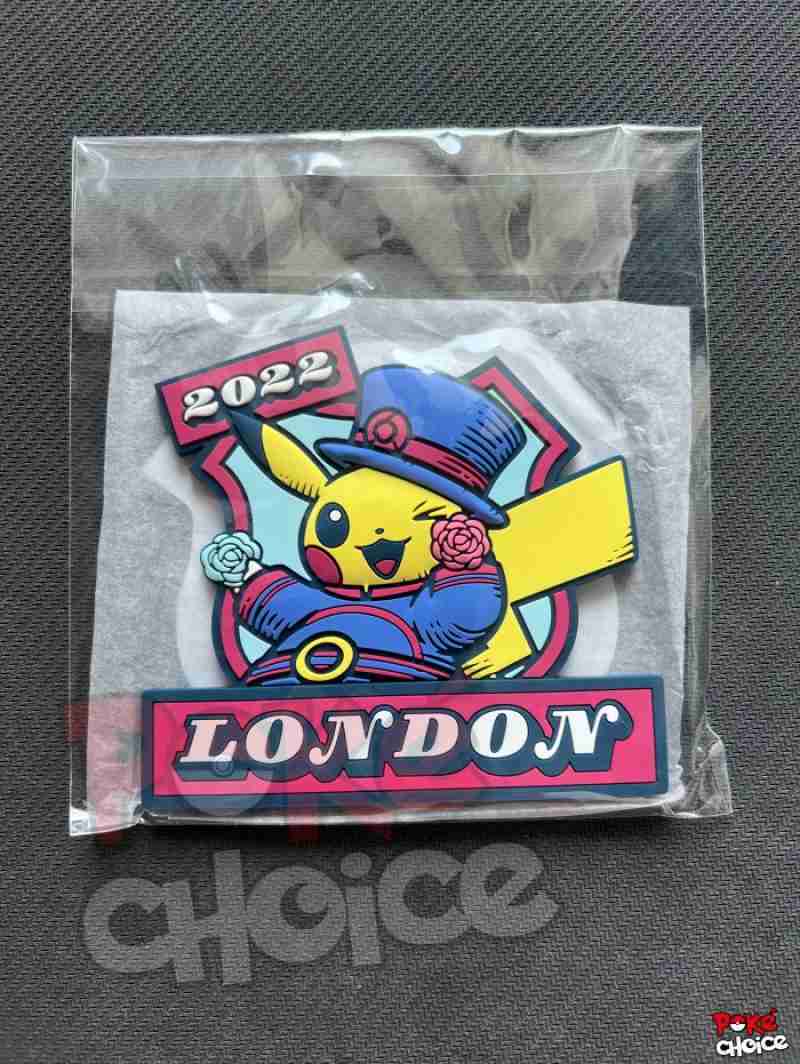 Promo Pokemon 2022 London Wcs Exclusive Magnet Diskon 20 Di Seller