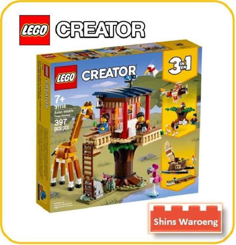 Jual Lego Classic 31116 Safari Wildlife Tree House di Seller Shins ...