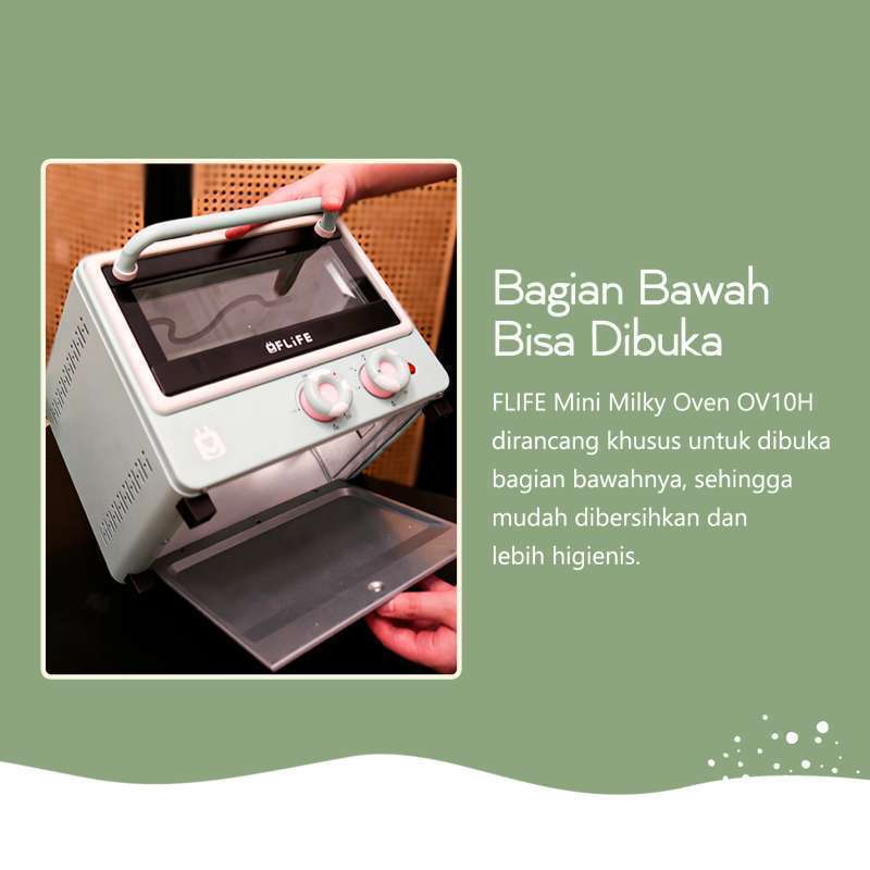 Promo Flife Oven Listrik Ov10h Mini Milky Oven 10 Liter Ov 10h Diskon ... Promo Flife Oven Listrik Ov10h Mini Milky Oven 10 Liter Ov 10h Diskon ...