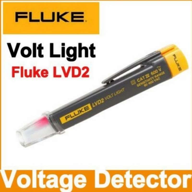 Promo FLUKE LVD2 VOLTALERT 600V NON CONTACT VOLTAGE DETECTOR TESTPEN ...