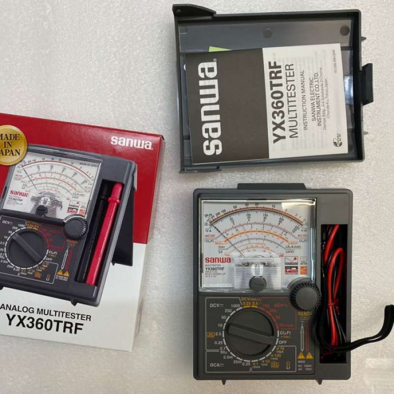 Jual Avometer Multitester Analog Sanwa Yx 360 Trx / Yx 360 Trx Di ...