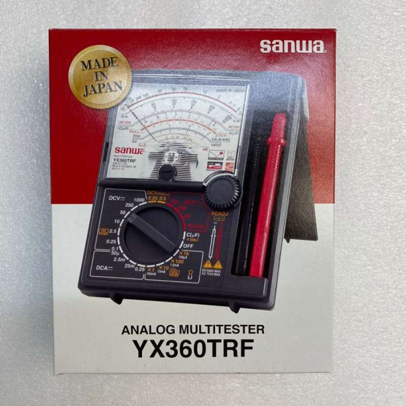 Jual Avometer Multitester Analog Sanwa Yx 360 Trx / Yx 360 Trx Di ...
